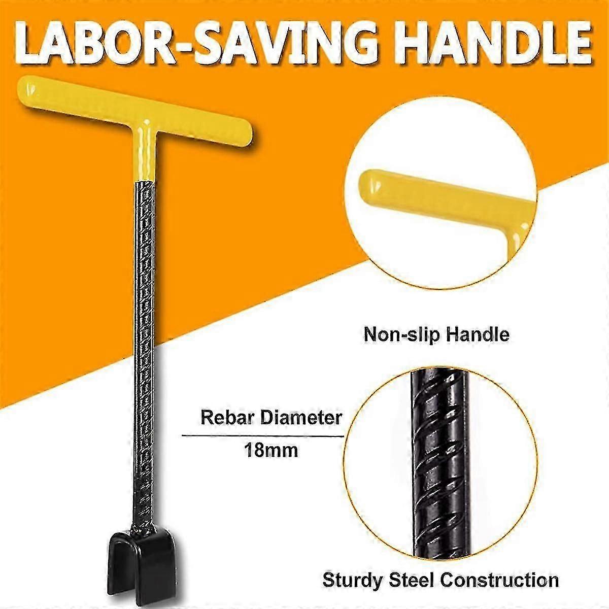 17 Inch Water Meter Key with 4-Way Multi-Functional Utilities Key ...