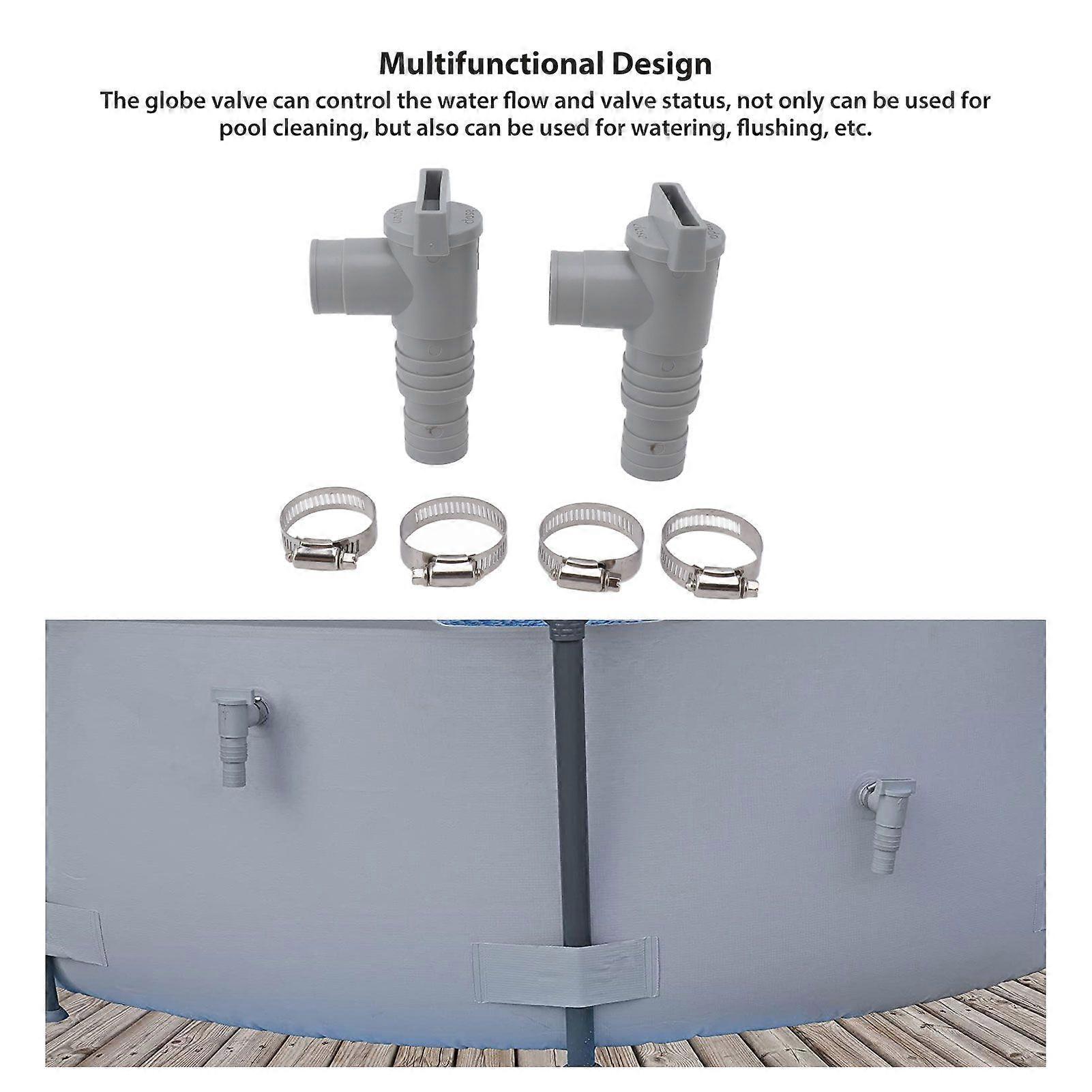 Intex Bestway PoolSun maintenance/stop valve for pools with 32mm hose ...