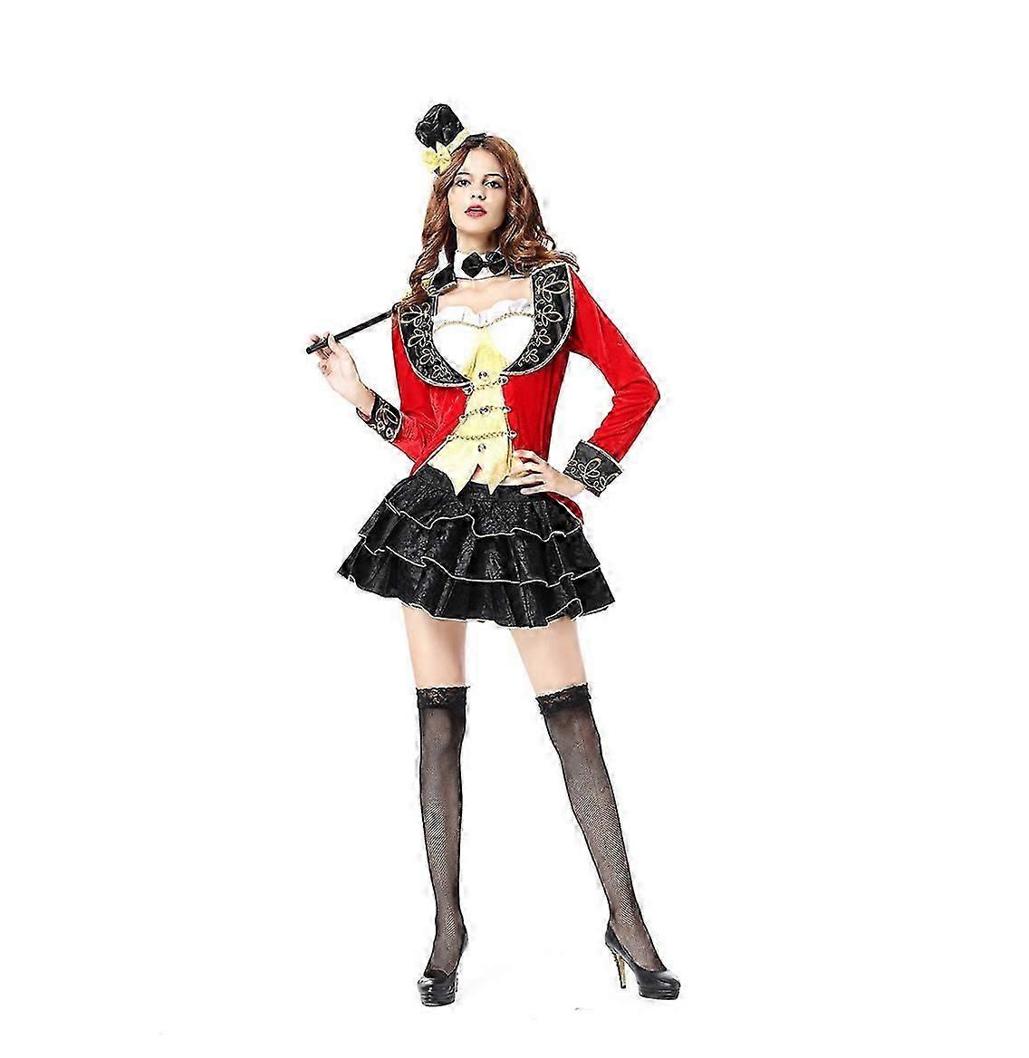 Sassy Magician Costume Women Circus Performance Outfits, Adults Royal ...