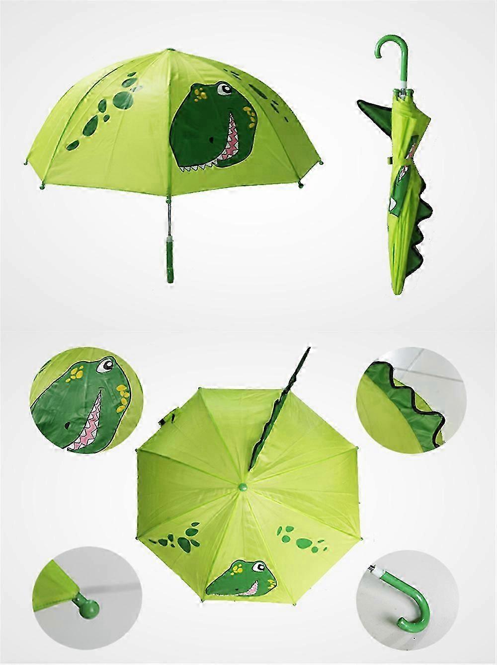 Cute Cartoon Animal Umbrella for Kids Animal Ears Bend Handle[HS ...