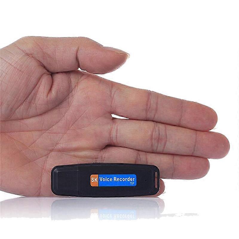 USB Flash Drive Digital Audio Recorder(Black) | Fruugo UK