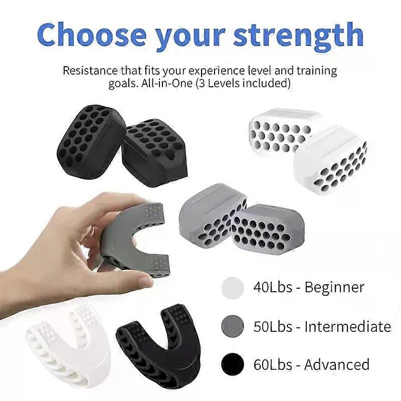 Upgraded Jaw Exerciser and Neck Toning Jawline Exerciser Face Muscle ...