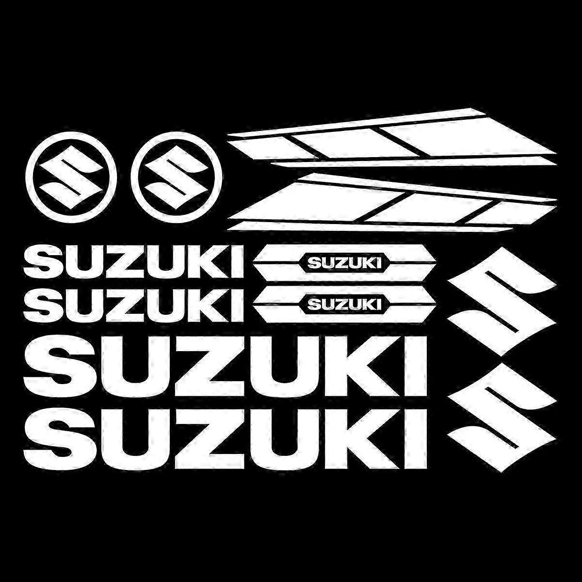 For Suzuki Stickers Decals Tank Logo Set Helmet Emblem Vinyl Kit ...