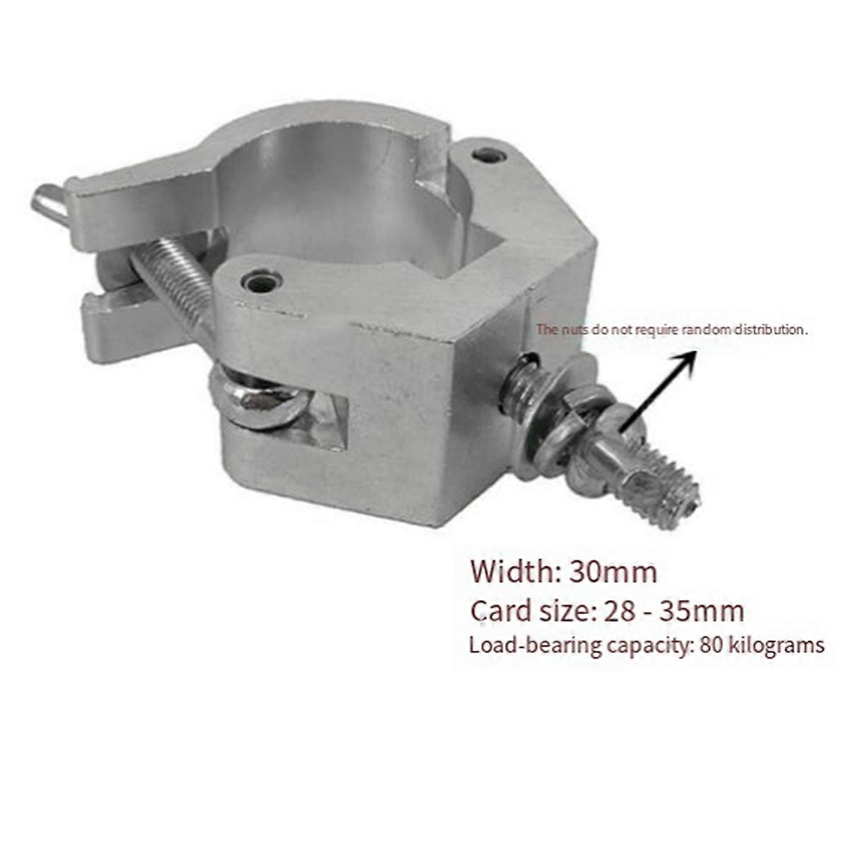 Heavy Duty Single Head Swivel Clamp DJ Light Clamp Stage Lighting Clips ...