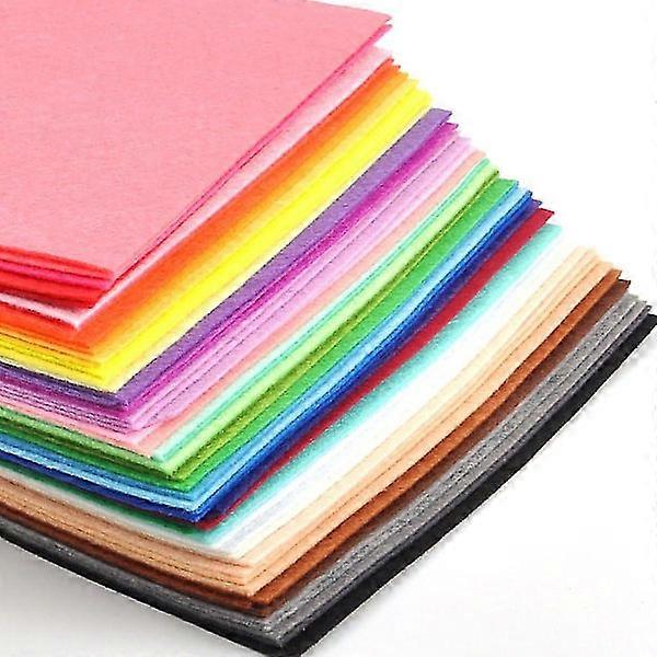 Colorful Felt Fabric 40 Colors Felt Sheets 20 X 30 Cm Craft Felt ...