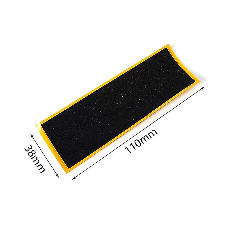 10pcs Wooden Fingerboard Deck Uncut Tape Stickers Black Foam Grip Tape ...