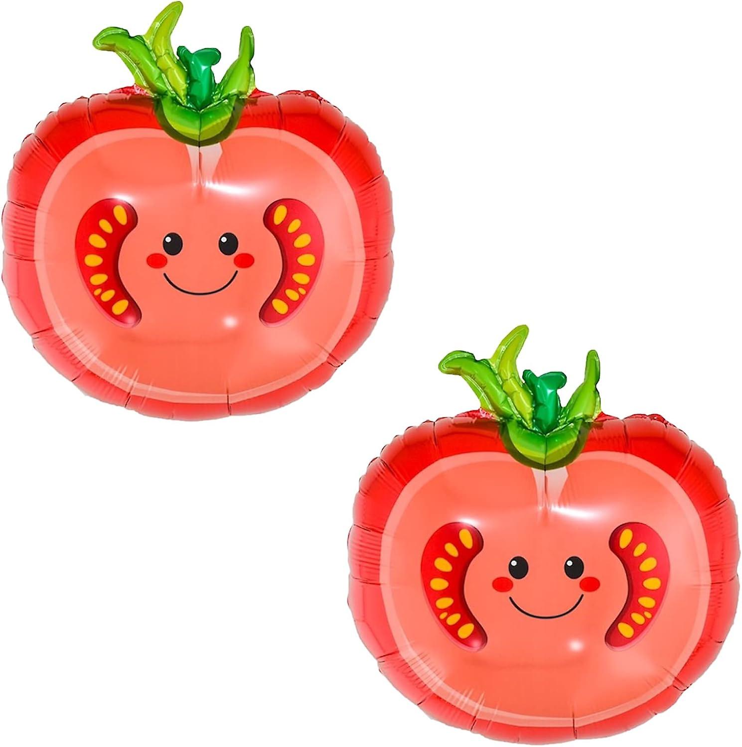 Tomato Balloons Vegetables Balloons Veggie Themed Party Decorations ...