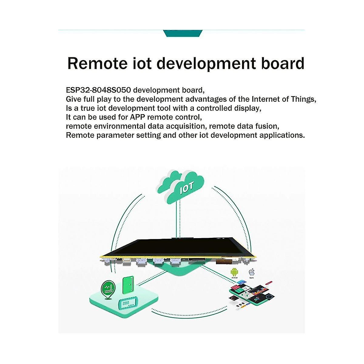 Esp32-s3 Lvgl Board With 5 Inch Lcd Display Citive Touch Screen Wifi Tooth Mcu | Fruugo NO