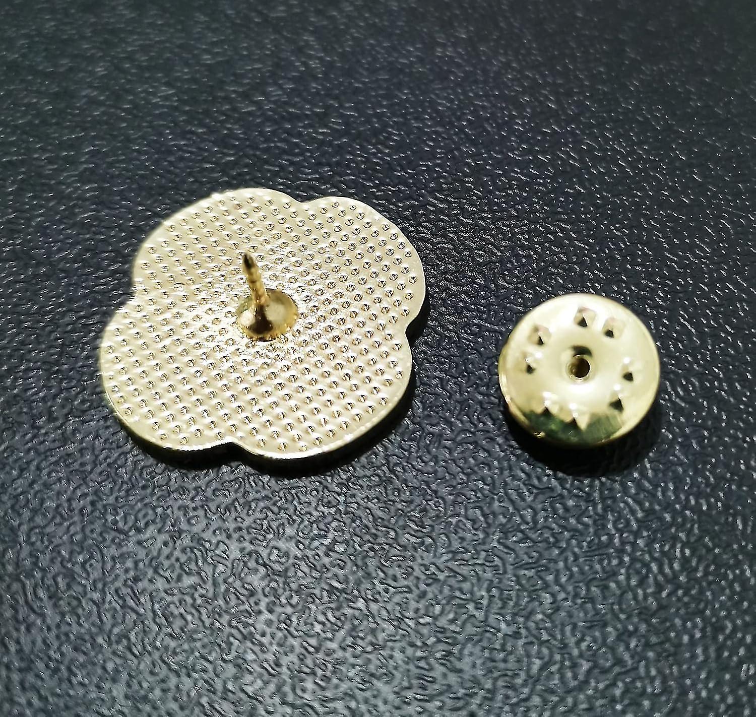 Lest We Forget Poppy Pin Badge Brooch: Remembrance Day Poppy Badges For ...