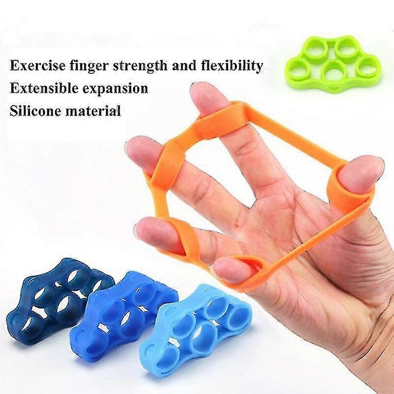 Finger Hand Exerciser Strengthener Wrist Forearm Grip Training Device ...