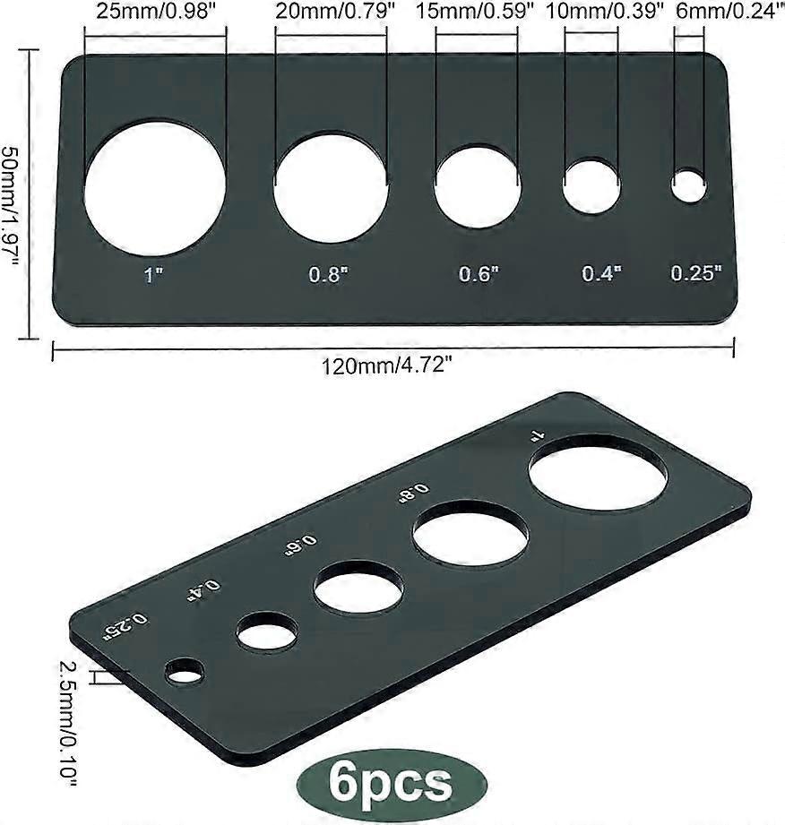 6pcs Auxiliary Tool for Attaching Safety Eyes and Washers Black Safety ...