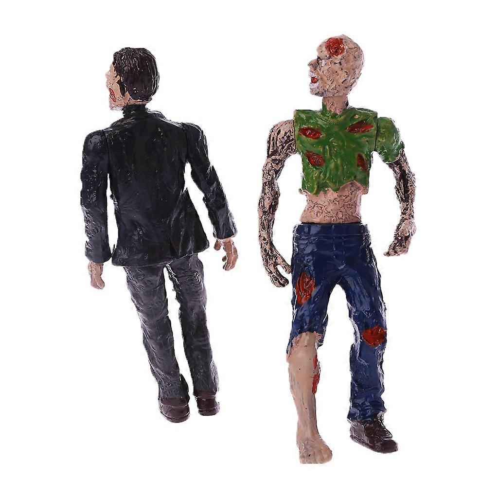 6Pcs Walking Corpses Model Terror Zombies Kids Children Action Figure ...