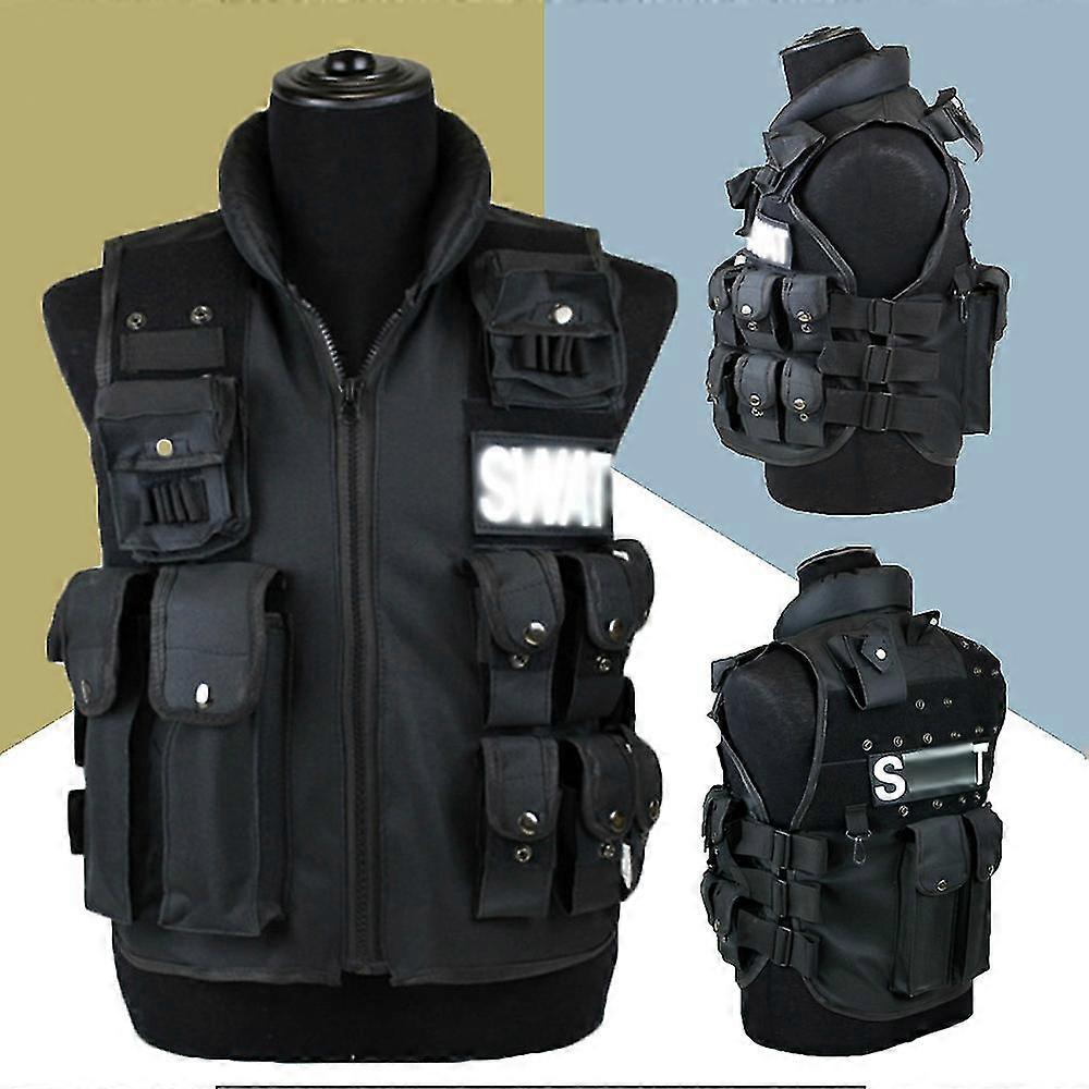 11 Pockets Tactical Vest Men Hunting Vest Outdoor Waistcaot Military ...