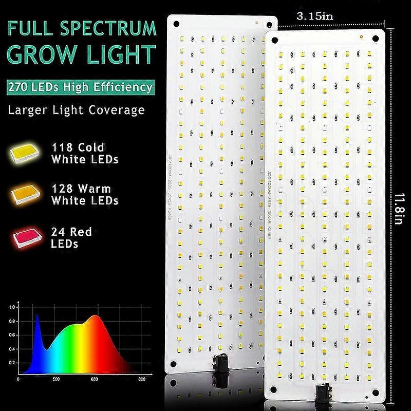 LED Grow Lights, 316 LEDs Premium Full Spectrum Grow Light, Plant ...