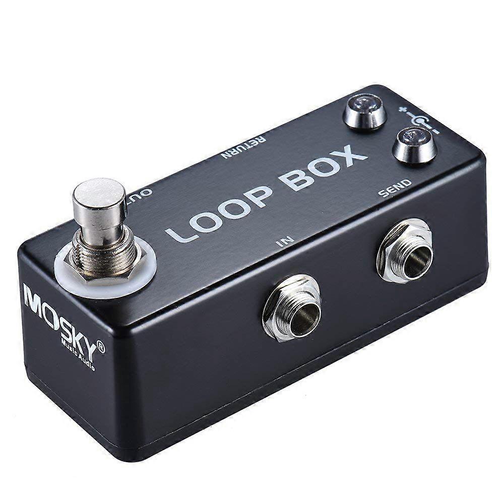 Mini Guitar Effect Pedal Loop Box Switcher Channel Selection True ...