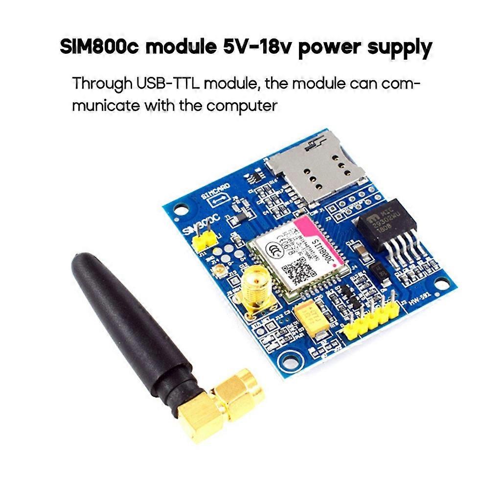 SIM800A Kit Wireless Extension Module GSM GPRS STM32 Board Antenna ...