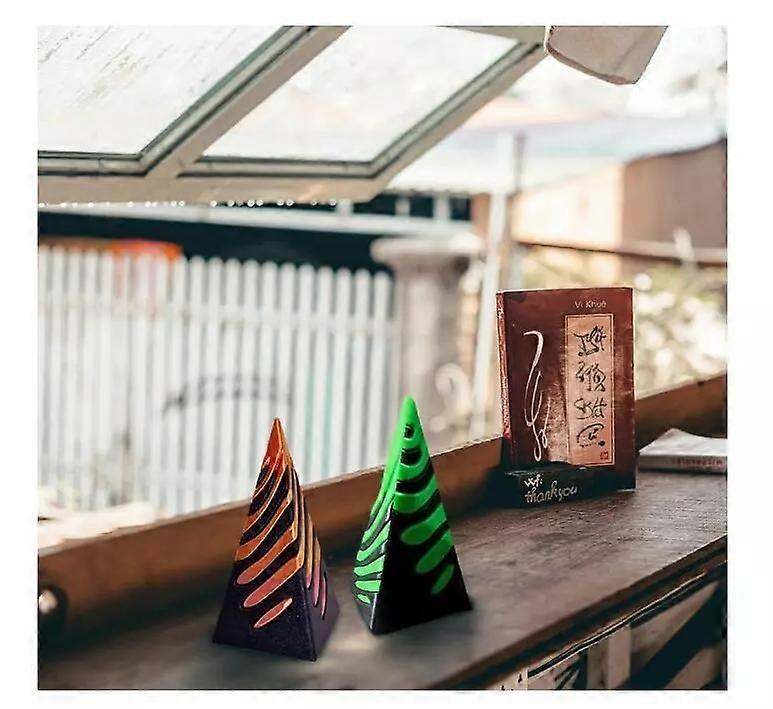 Impossible Pyramid Passthrough Sculpture,3D Pyramid Passthrough ...