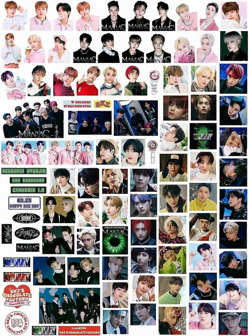 Stray Kids Stickers 100pcs Stray Kids ODDINARY Sticker Pack MANIAC ...