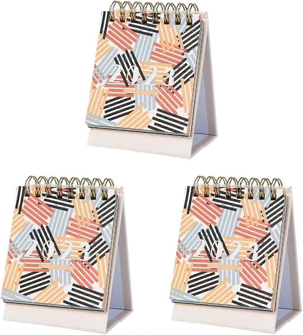 Table decoration 3 mini calendars 2022-2023 table calendar mini table ...