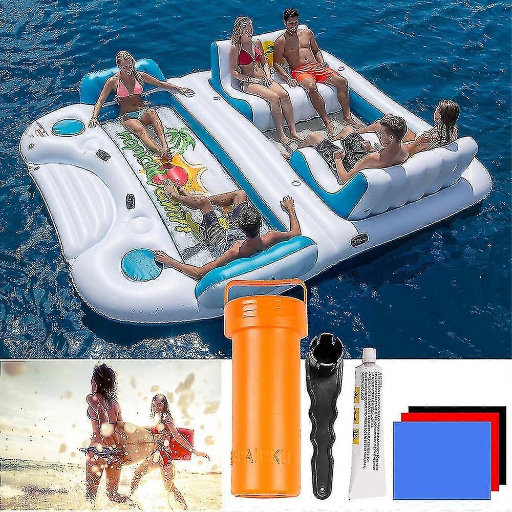 Sup Repair Kit With Pvc Patches And Glue For Inflatables Portable Stand ...