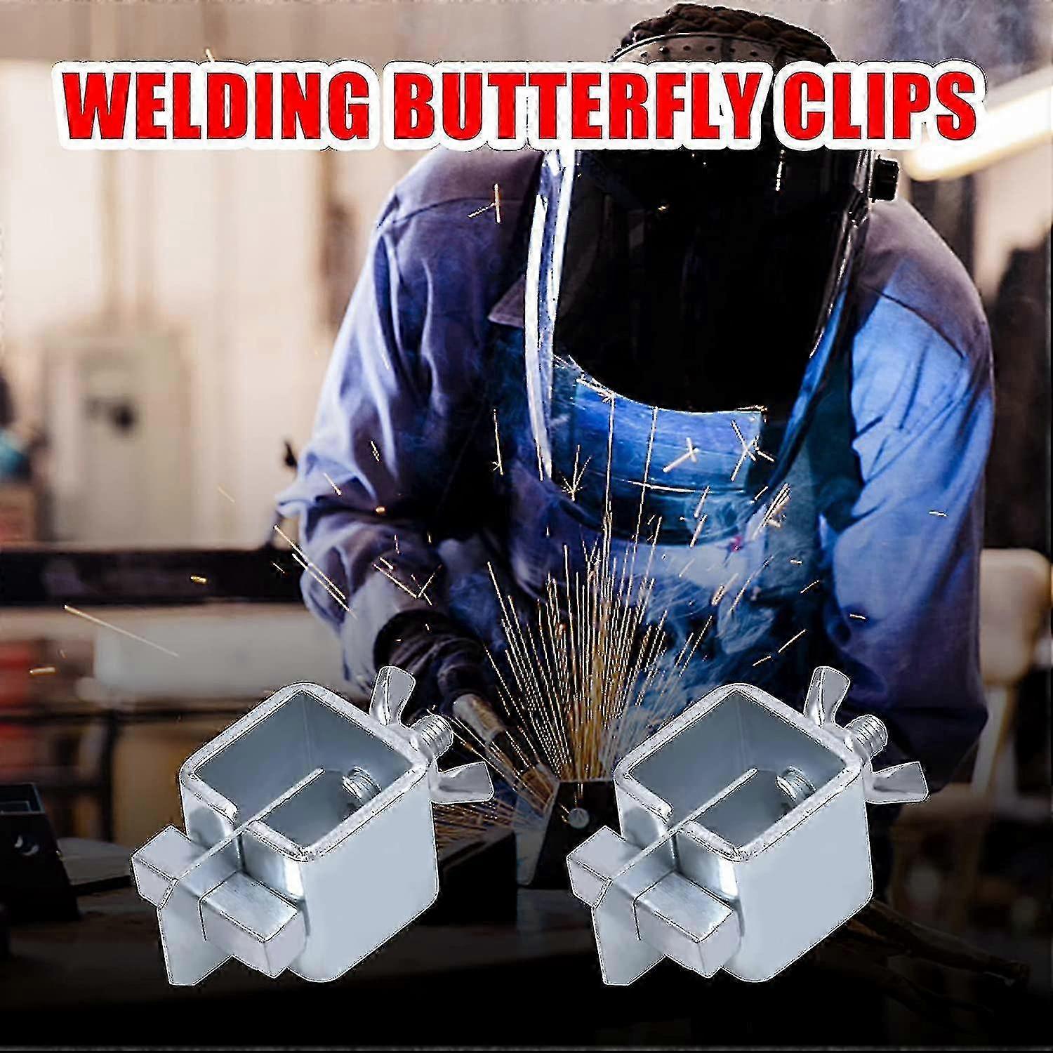 8 Pcs Sheet Metal Welding Clamps Welding Positioner Clamps Butt Welding ...