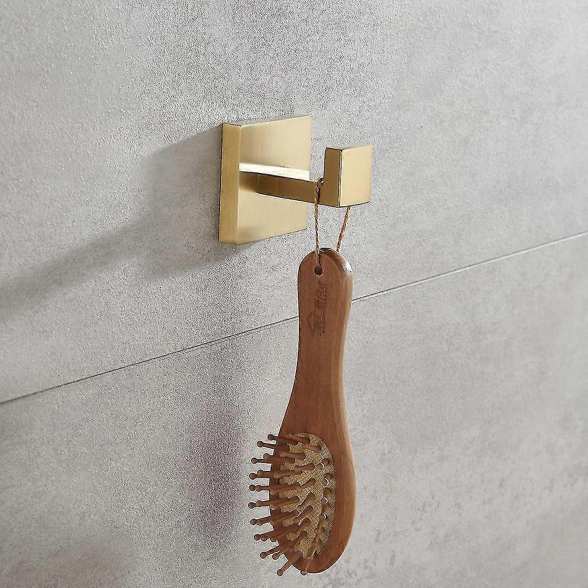 Square Wall Hook Sus 304 Stainless Steel Bathroom Towel Hook Bathrobe ...