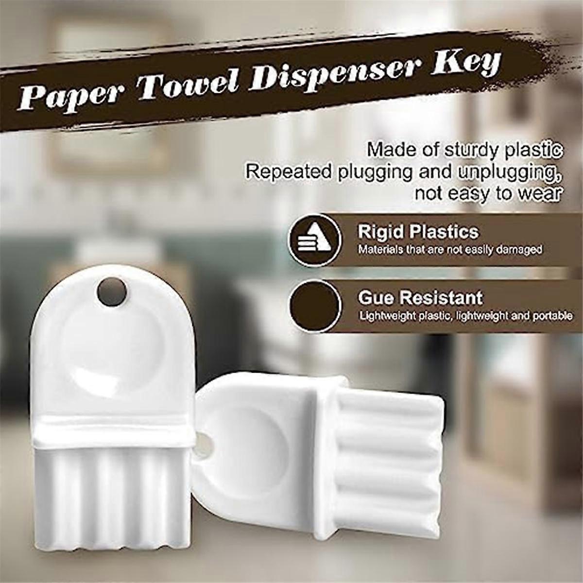 Tissue Dispenser Keys, Toilet Paper Dispenser Keys Compatible for ...