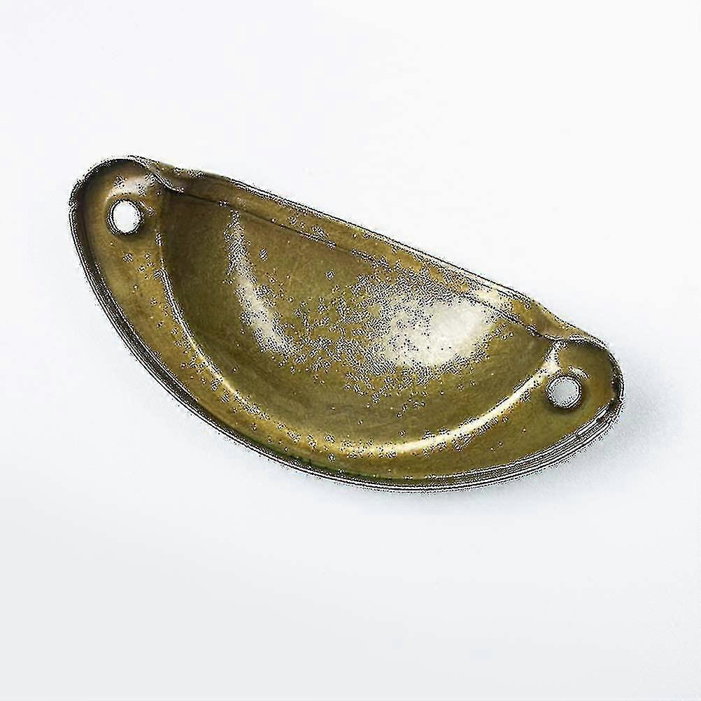 12 Pieces Retro Door Handle, Brass Cup Handles Kitchen Drawer Cabinet ...