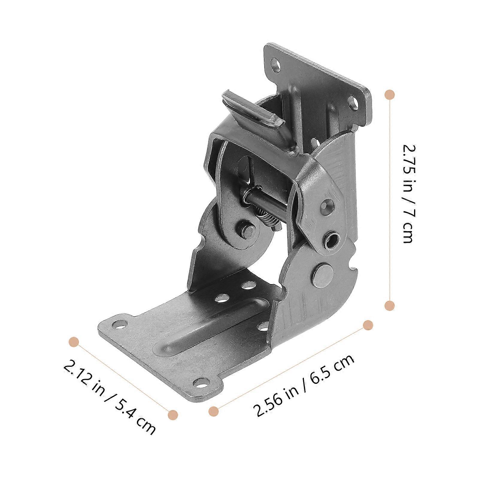4 stk reolbeslag sammenklappeligt hyldebeslag 90- 180 foldebeslag ...