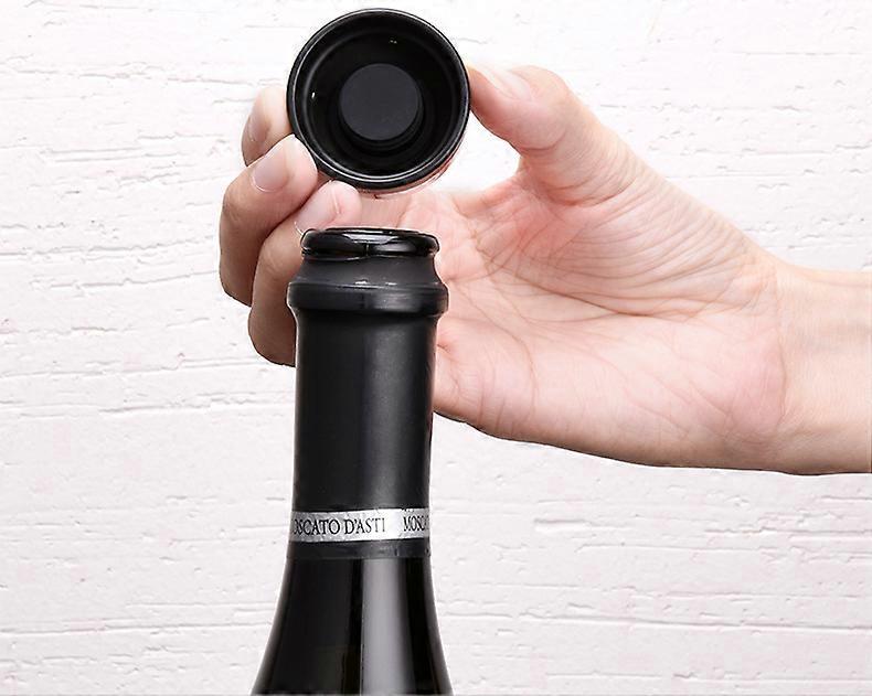 Champagne wine stopper Seal Stopper Wine Bottle Seal Cap Rotating Lock ...