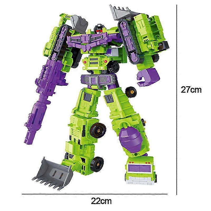 G1 Transformed Constructicon Devastator Set 6 In 1 100% Complete ...