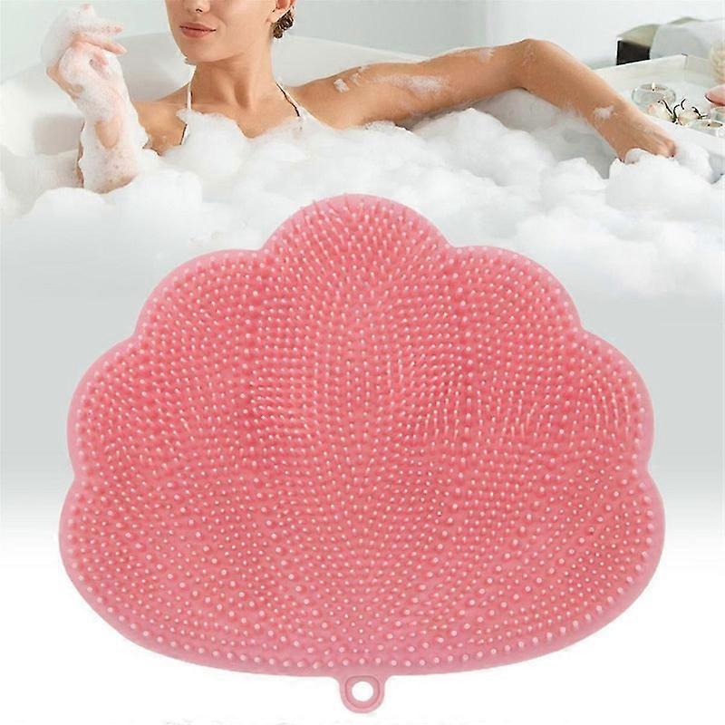 Wall-mounted Hands-free Back And Foot Scrubber With Suction Cups - Deep ...