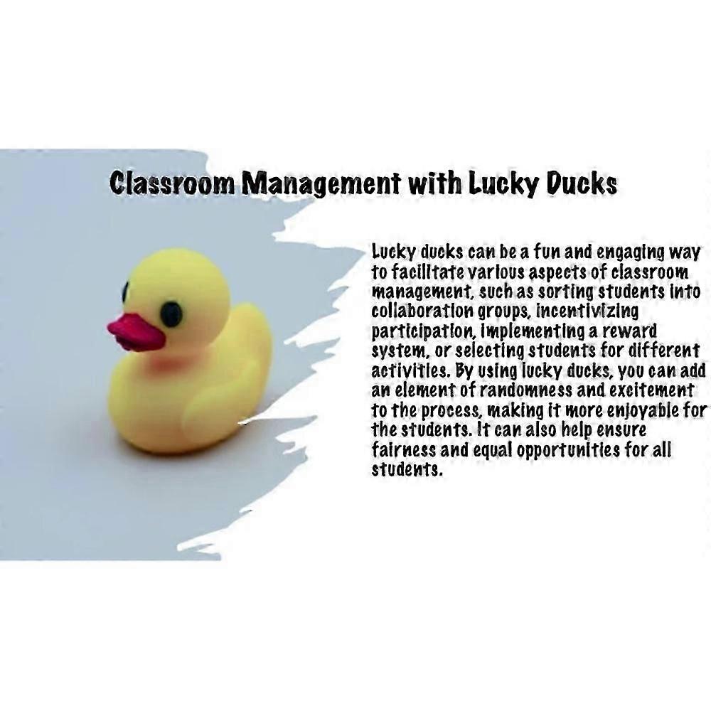 Classroom Management Lucky Ducks, 25 Pcs Lucky Ducks Classroom ...