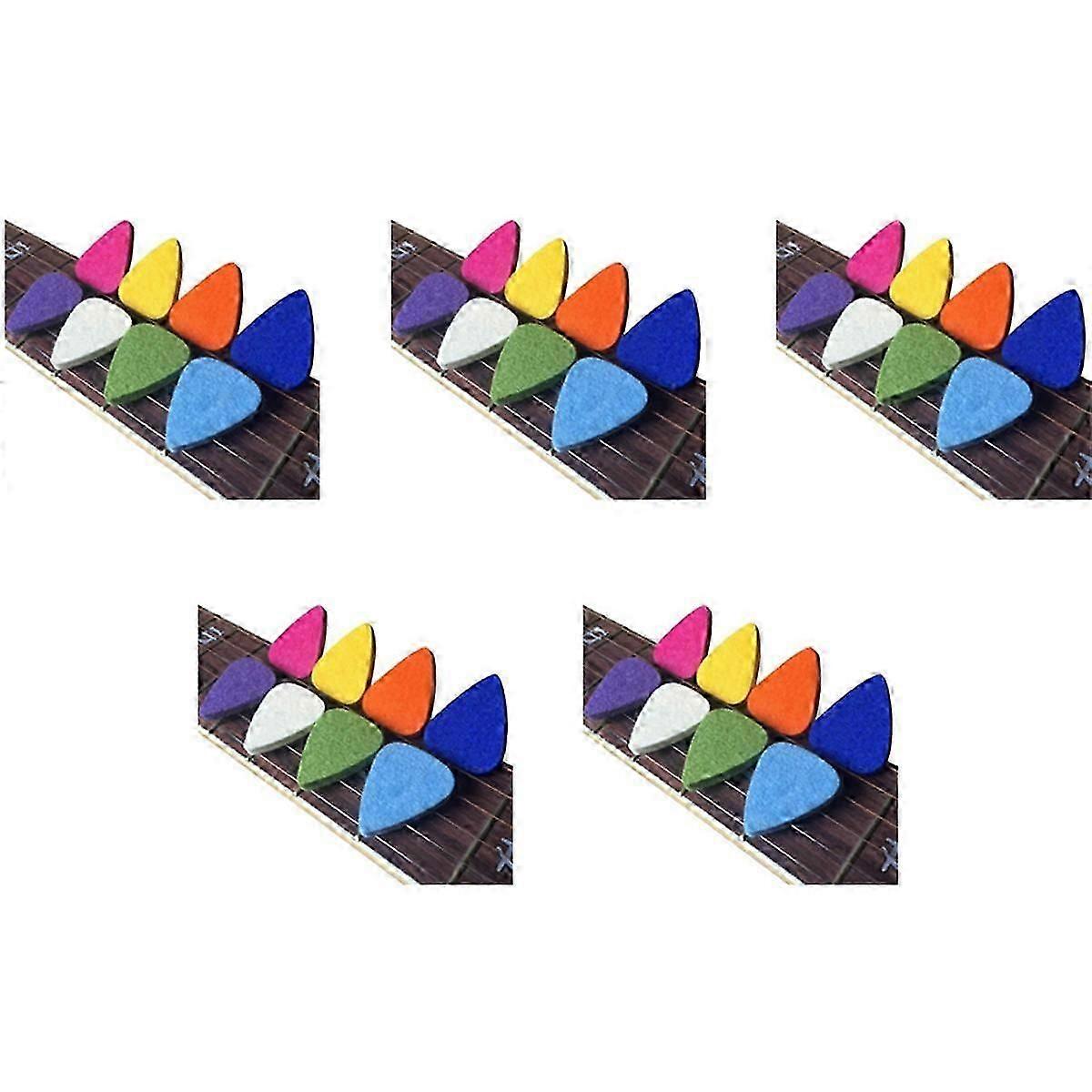 Ukulele Picks Felt Picks/Plectrums for Ukulele and Guitar,40 Pieces ...