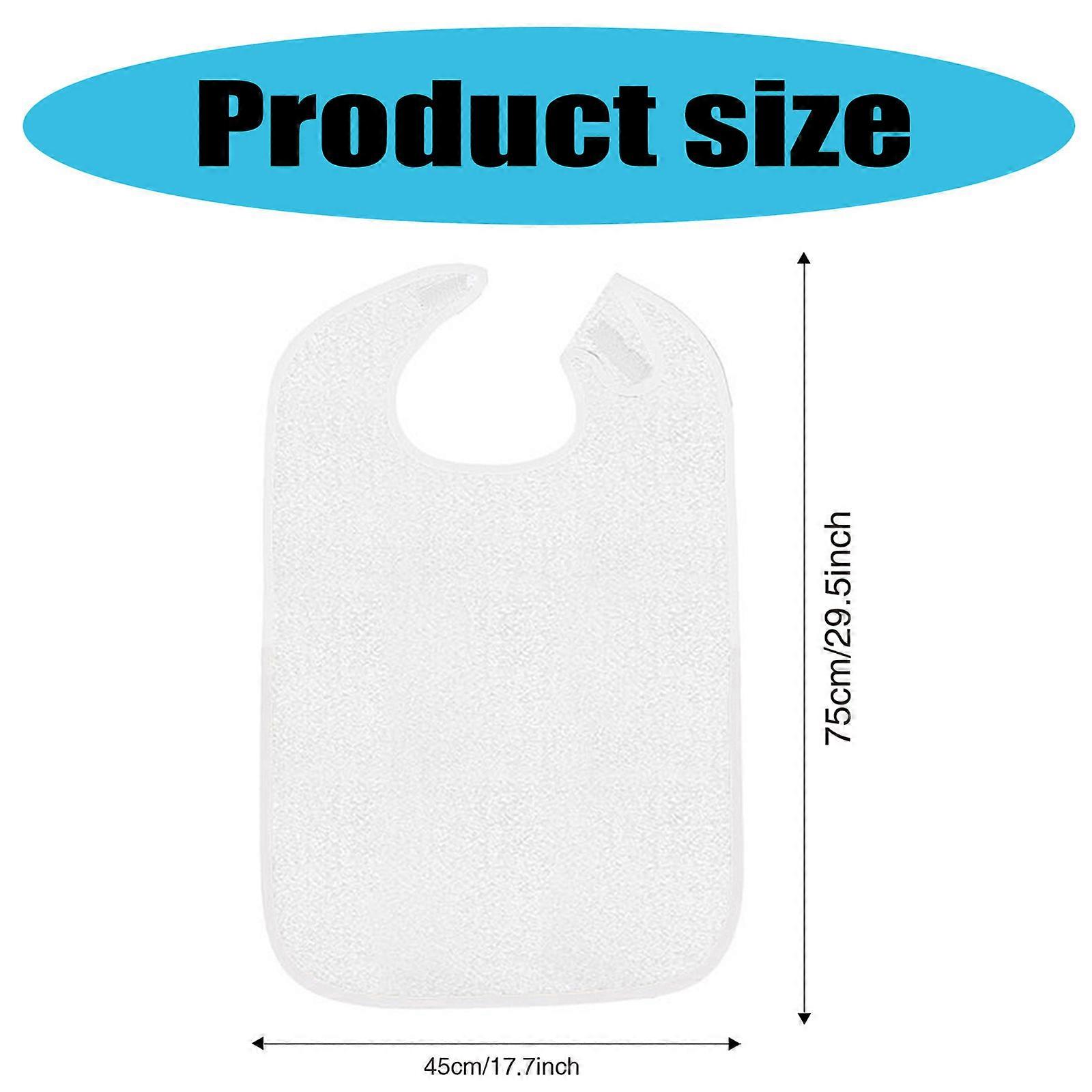 Adjustable Adult Bib Provides Protection Against Spills Unisex Adult ...