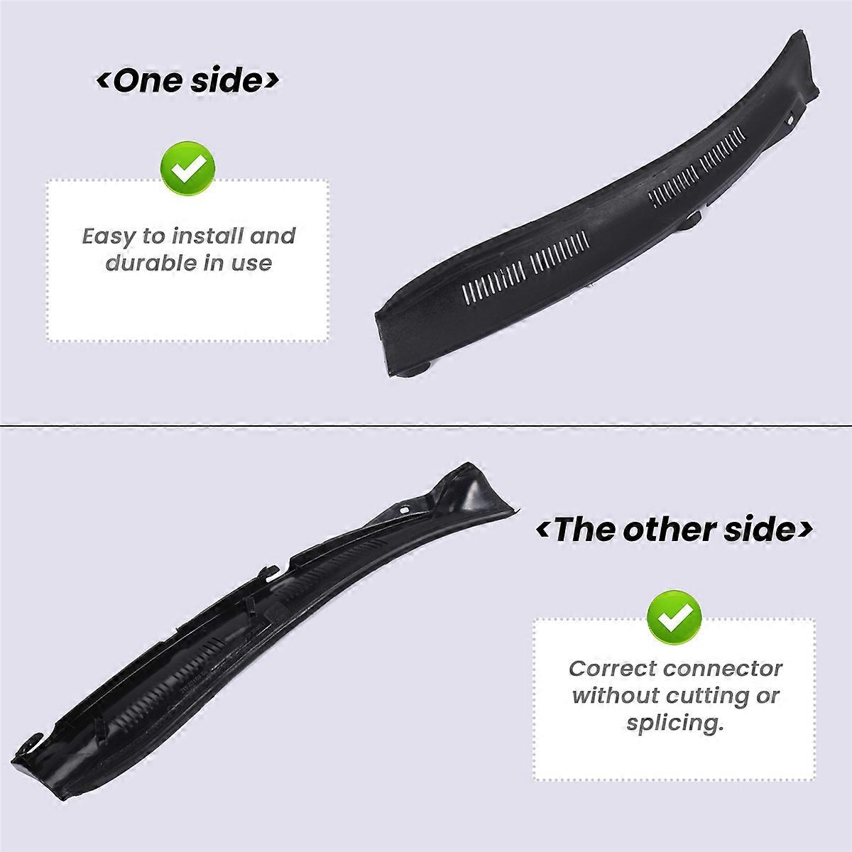 Front Left Windshield Wiper Cowl Trim Water Deflector Plate Neck ...