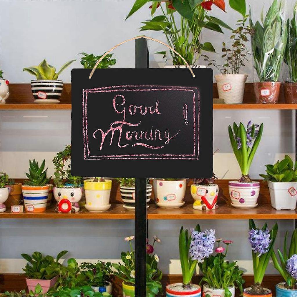 Double Sided Mini Chalkboards Signs Hanging Chalkboard Small Blackboard ...