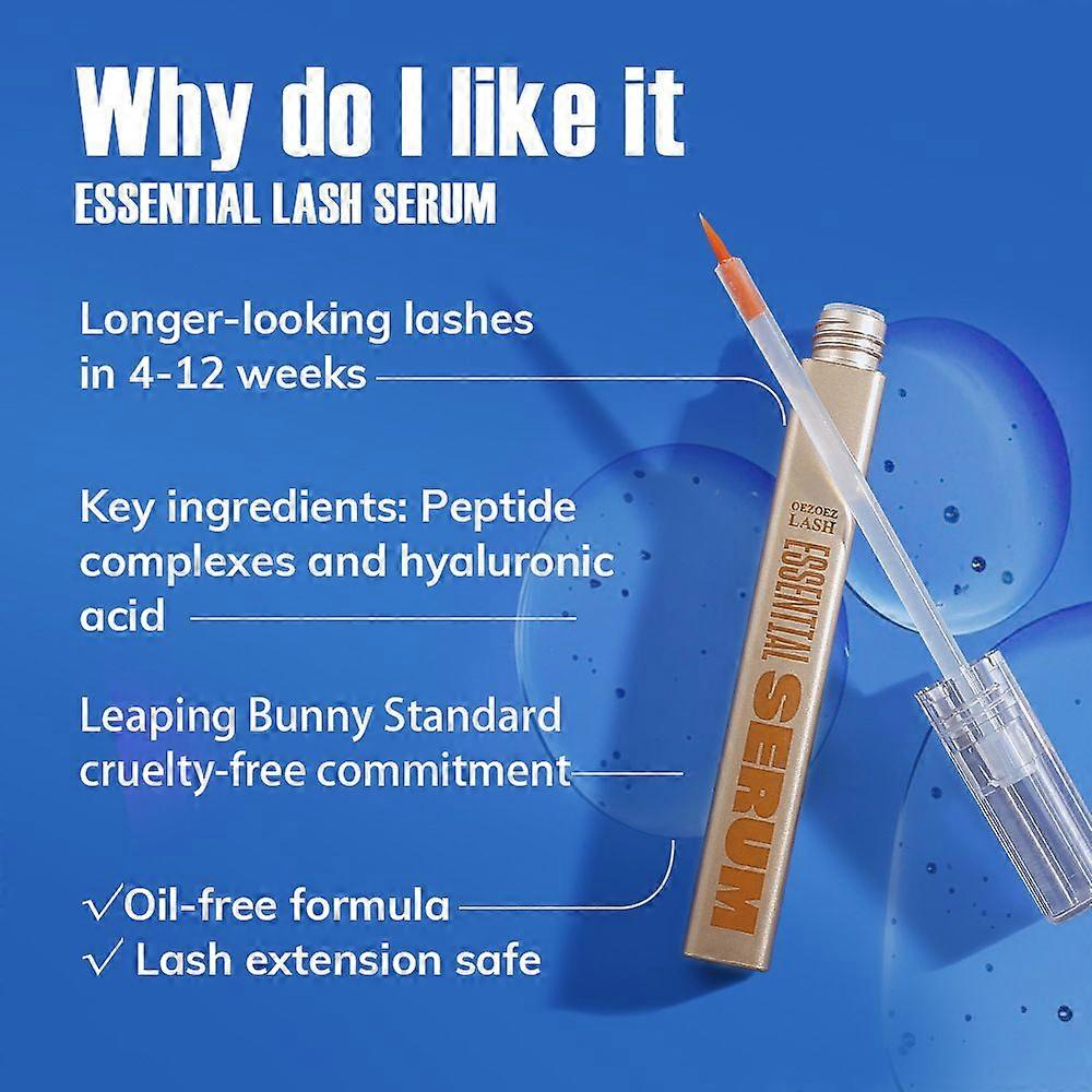 Eyelash Serum Nourishing Serum Thickening and Curling Lash Growth Serum ...