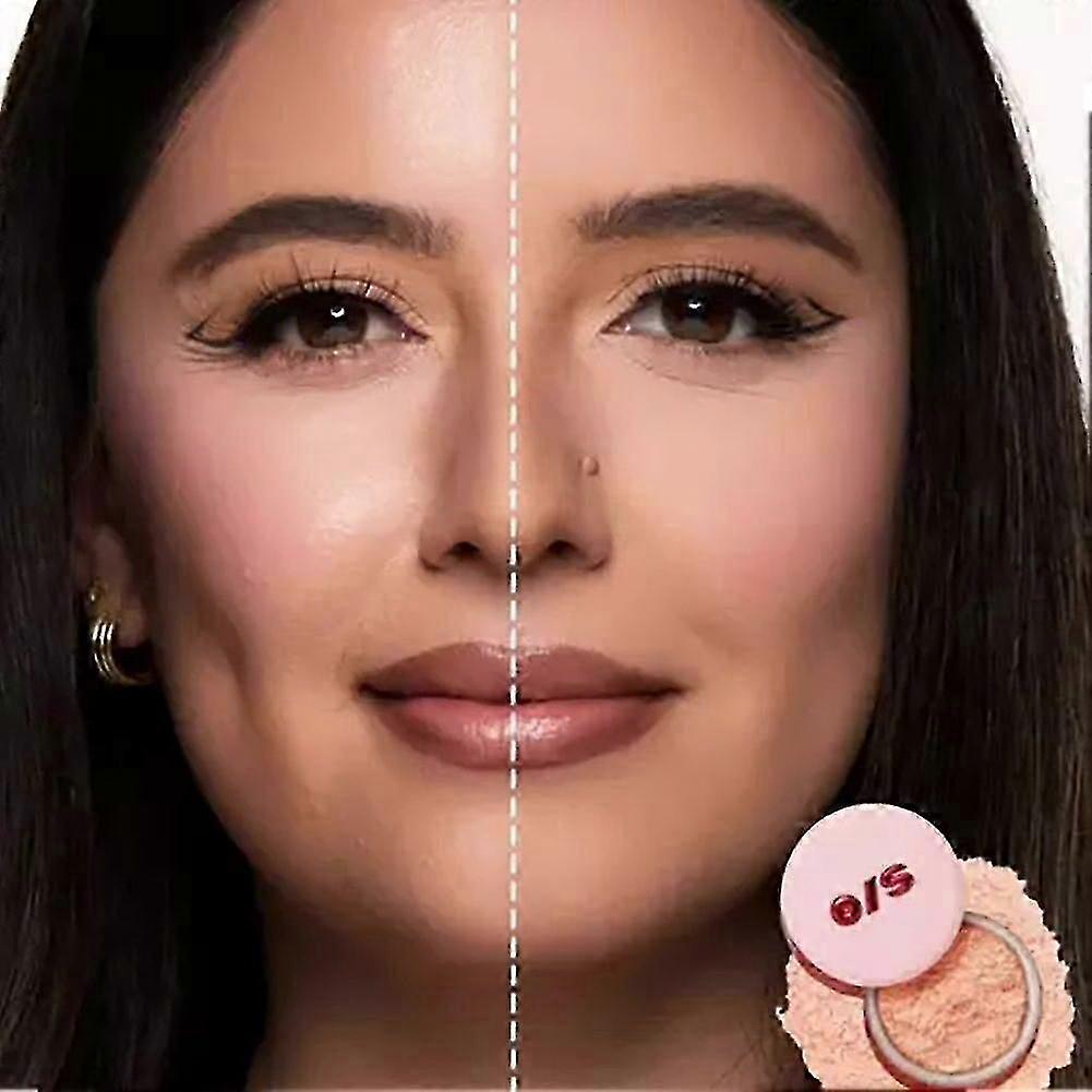 2025 O/S 7 Colors Blurring Setting Powder Ultra Pink Makeup Finishing ...