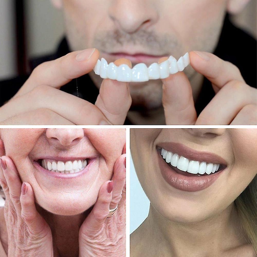 Smile Dental False Teeth Cover Perfect Smile Veneers Comfort Fit Flex ...