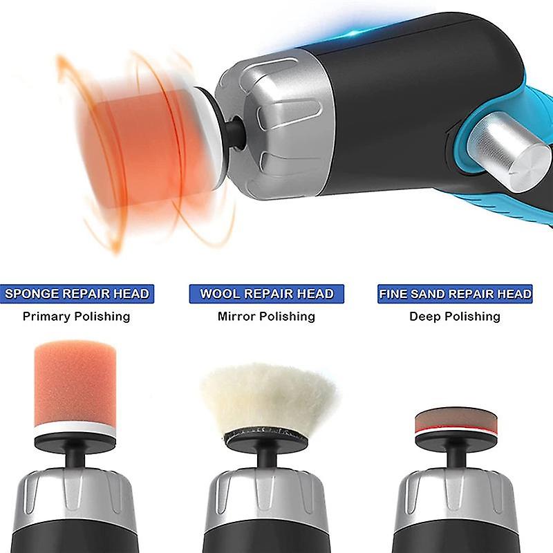 Cordless Car Buffer Polisher,mini Portable Polisher Tool Kit For Car ...