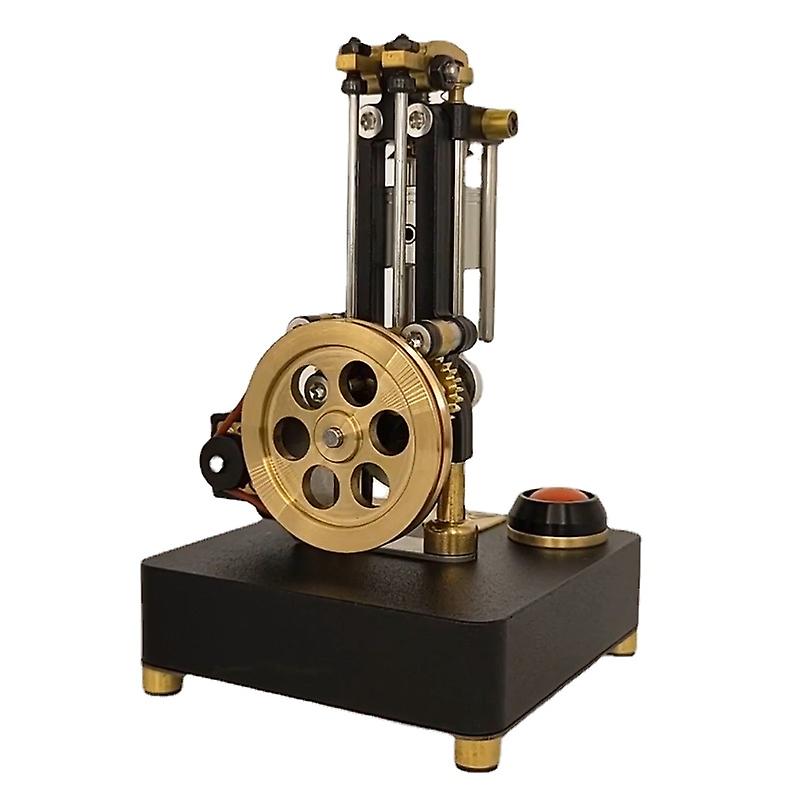Mini Four Stroke Metal Engine Model Single Cylinder Internal Combustion ...