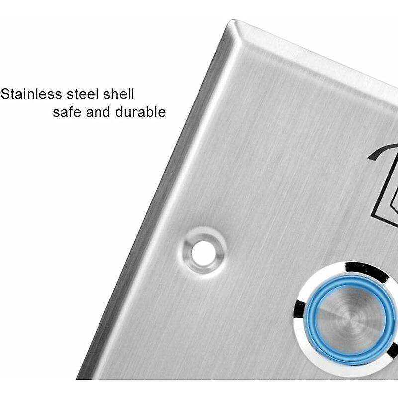 Push Door Exit Button,Stainless Steel Door Release Switch with ...