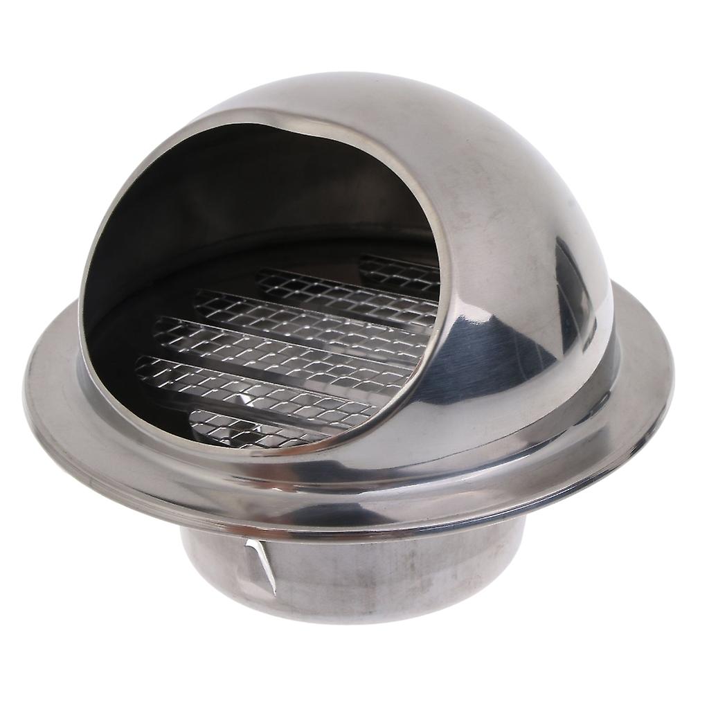 Stainless Steel Air Vent Louvered Grille Vent Hood Flat Ducting ...