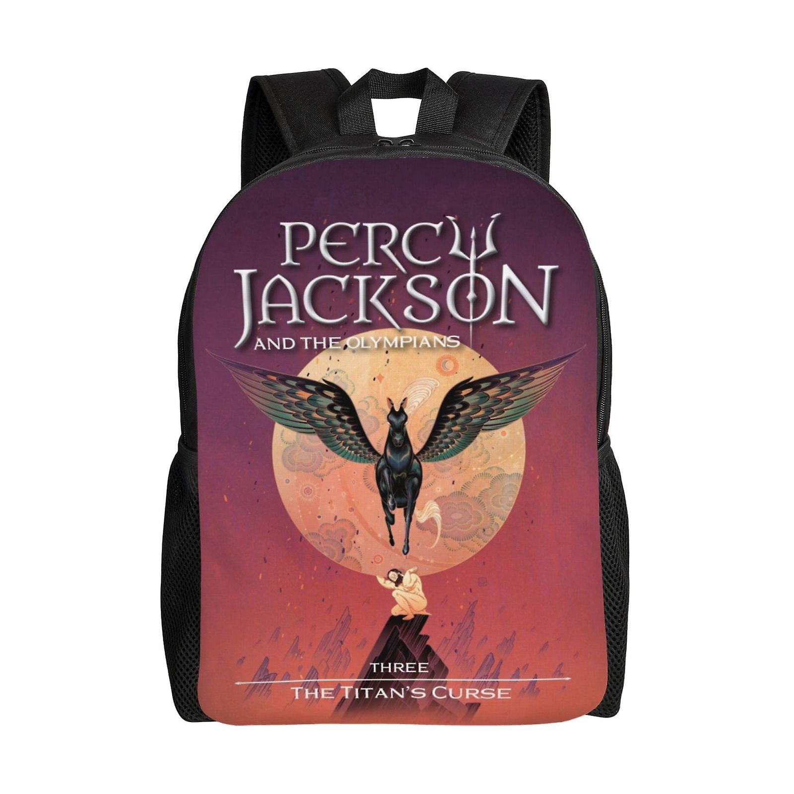 Percy Jackson Backpack Cute Anime Large Capacity Multifunction ...