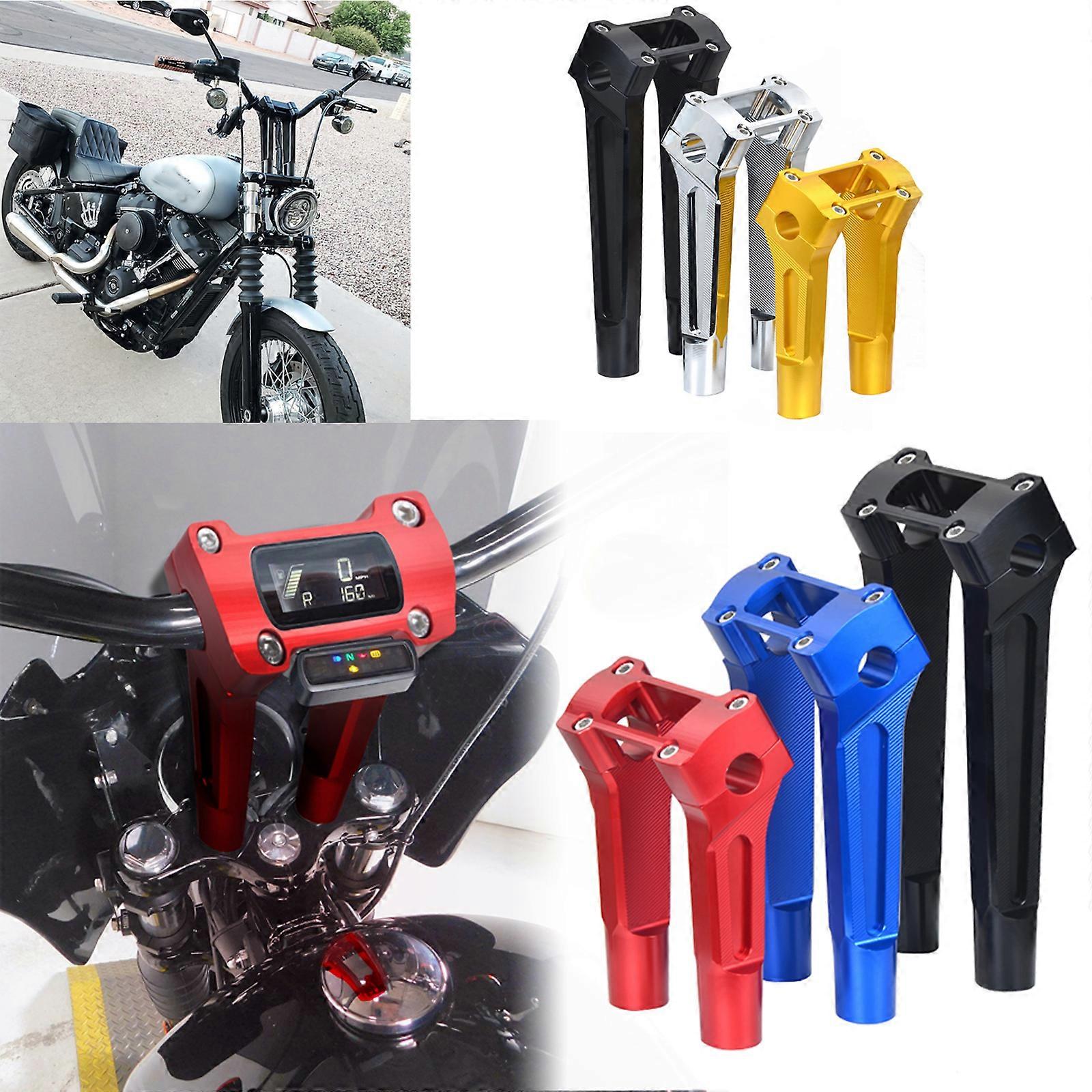 Digital Gage Gauge Handlebar Riser Motorcycle Handlebar Risers Fit for Harley Riser Softail ...