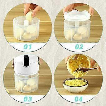 Mini Electric Shredder 250ml, Mini Portable Food Shredder Cordless USB ...