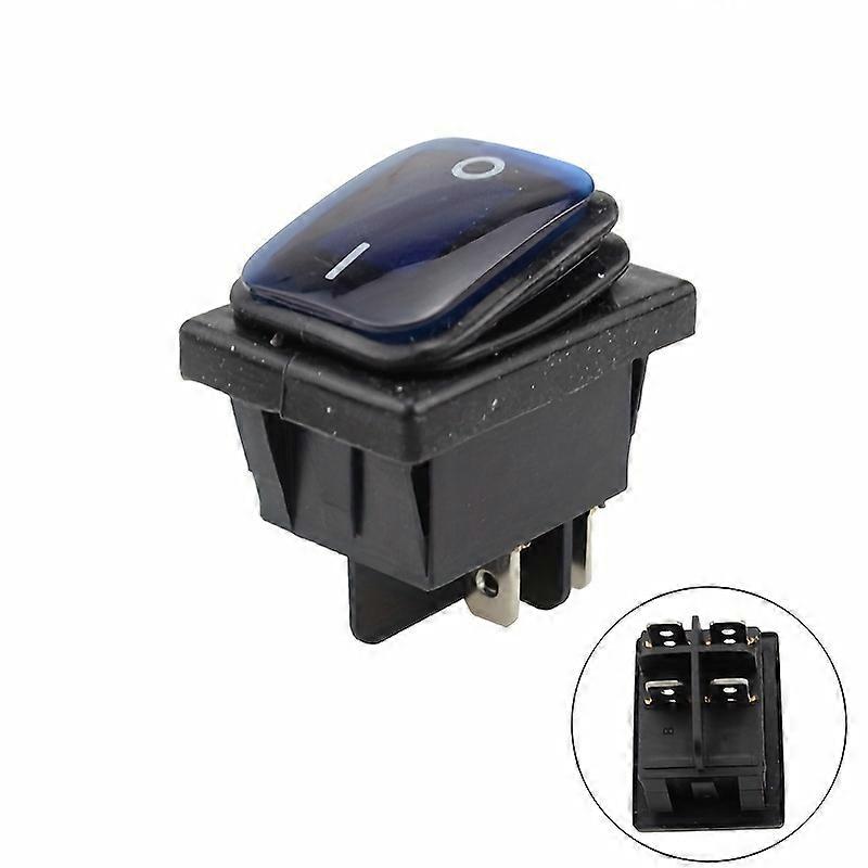 4pcs KCD4 Waterproof Boat Switch 4-pin Locking Switch 16A Waterproof ...