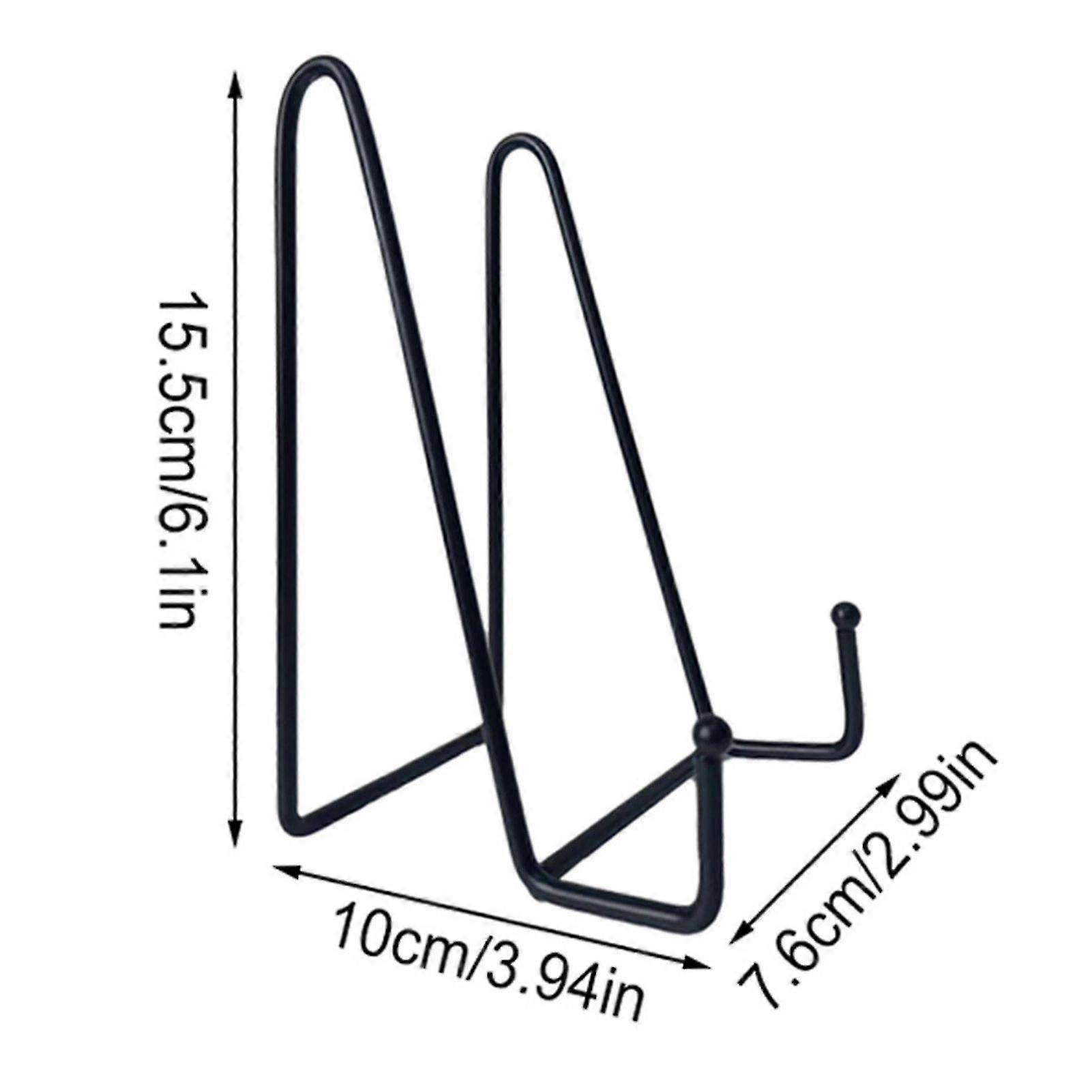 Tabletop Book Display Stand Iron Easel Stand Ornament Accessory For ...