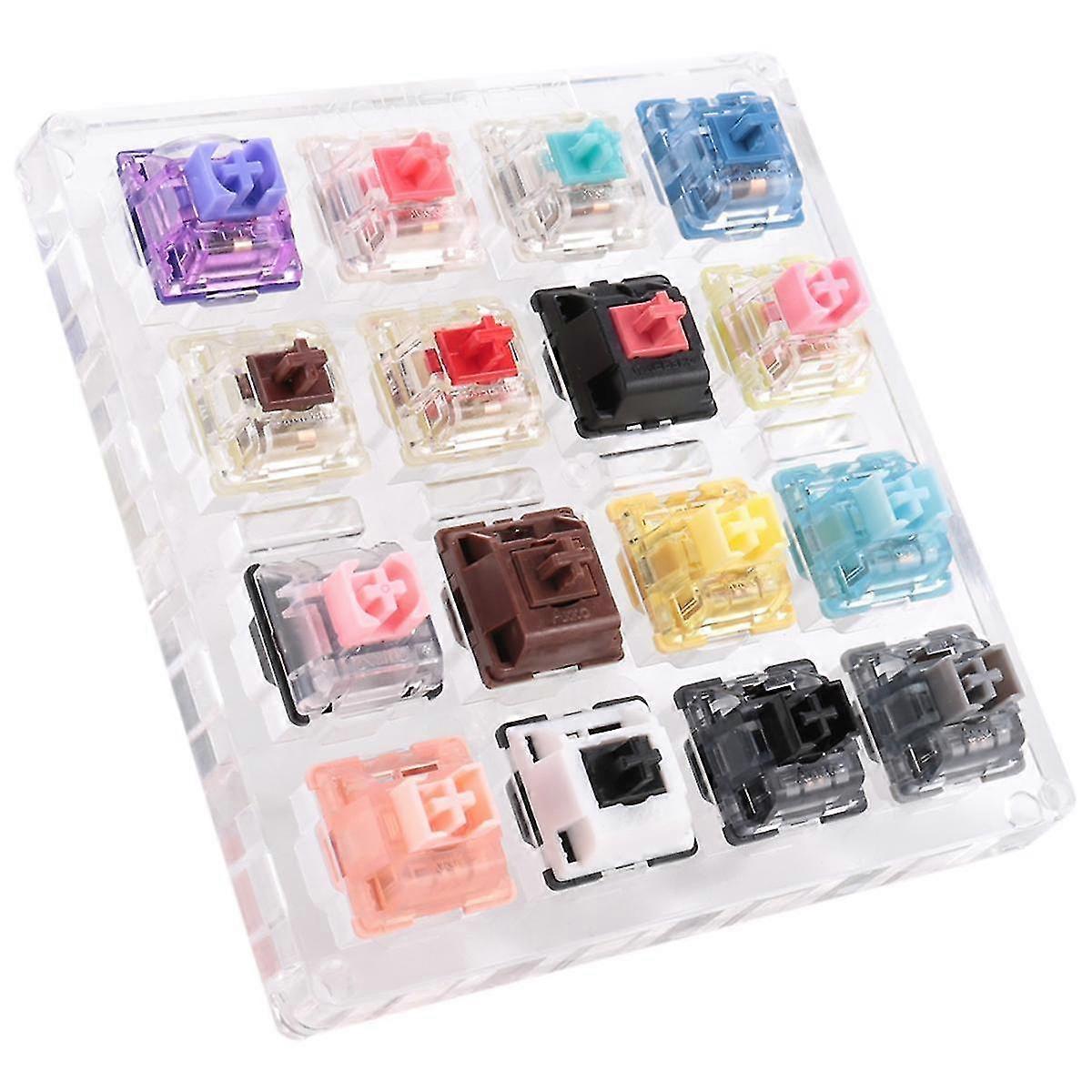 16-key Switch Tester Mechanical Keyboards Acrylic Testing Tool ...